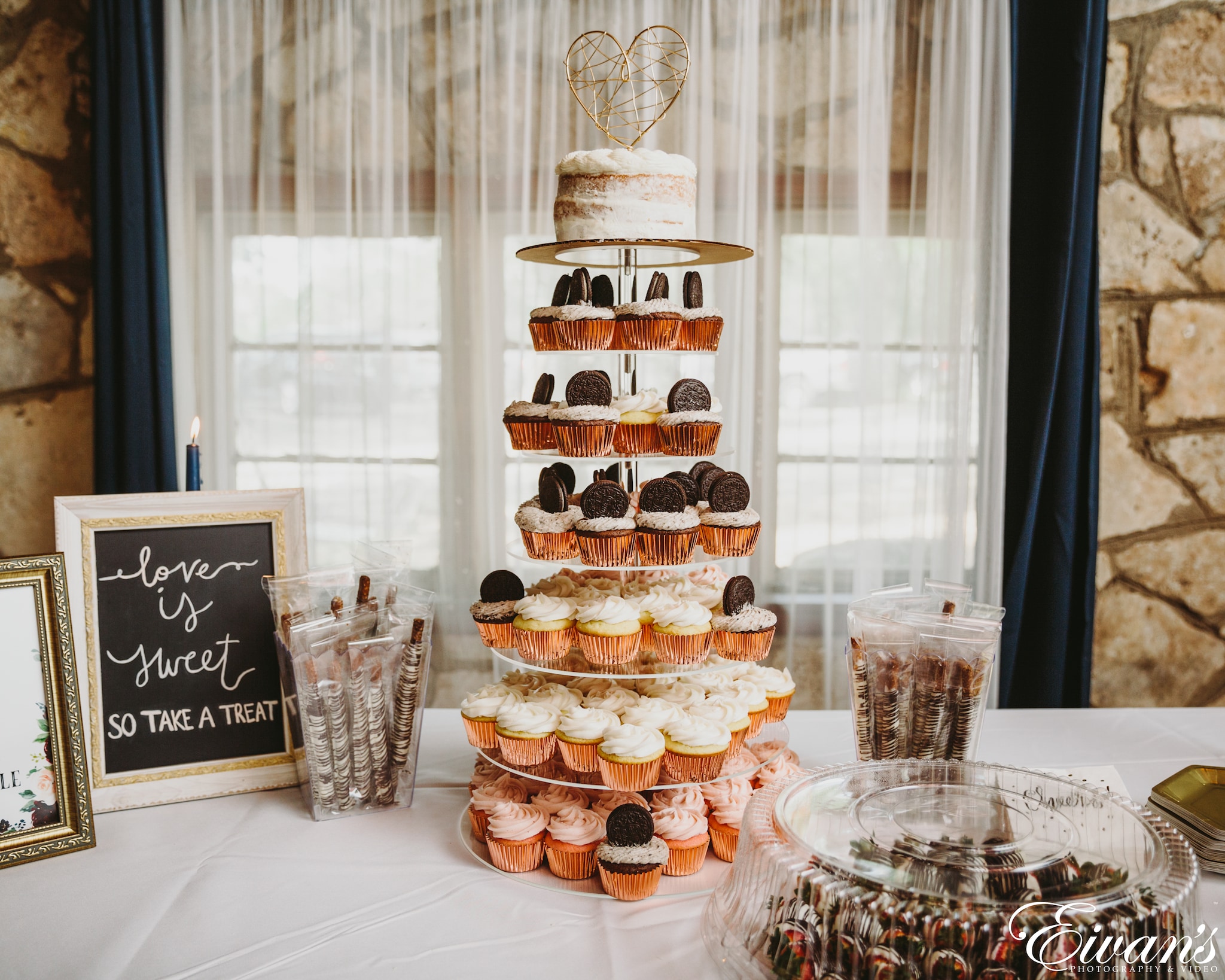Inspiration for Creating an Irresistible Dessert Table for Your Wedding Cake - Eivan's Photo Inc ...